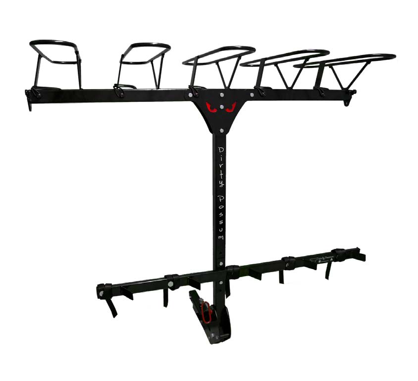 Dirty Possum 5 Vertical Bike Rack - Camper Trailers by Platinum Campers ...