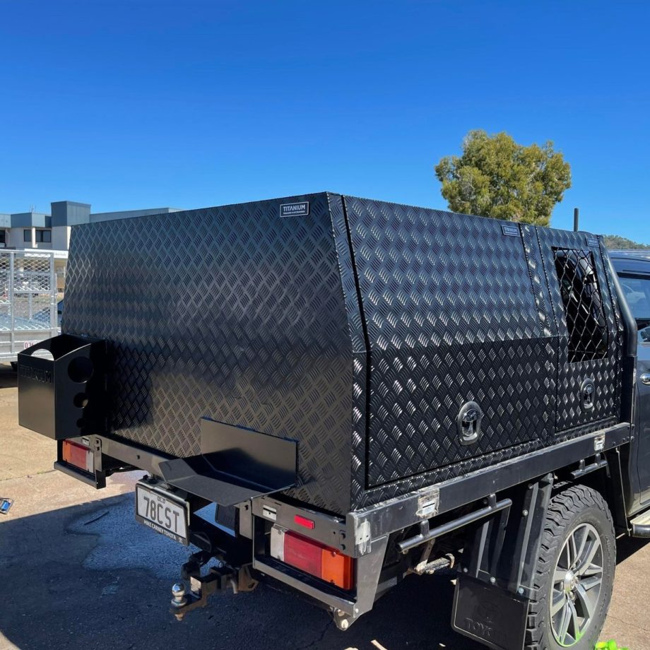 Canopies and Dog Boxes for Sale | Platinum Campers